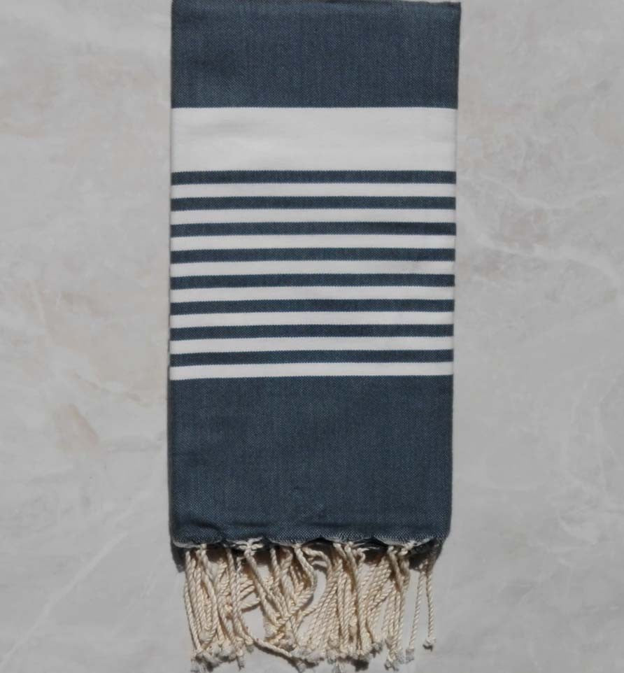 Fouta arthur vert chrome- FOUTA TUNISIA